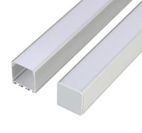 LED Aluminum Profiles for LED Strip Lights - Surface & Recessed